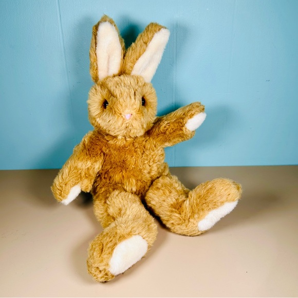 IKEA | Toys | Vintage Ikea Light Brown White Bunny Rabbit 2 Plush Stuffed Animal | Poshmark